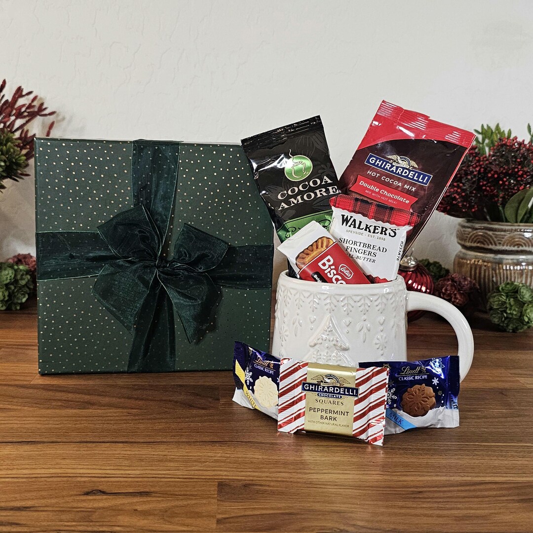 Christmas Gift Box Set, Christmas Gift Set, Holiday Gift, Mug and ...