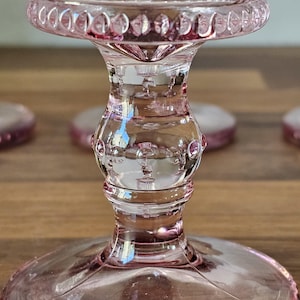 Godinger Claro Pink Goblets, Set of 4, Mother's Day Gift, Leadfree ...