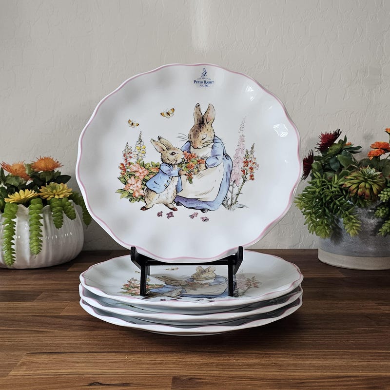 Rabbit Plate - Etsy