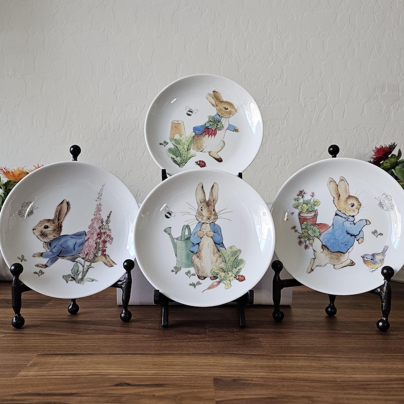 Rabbit Plate - Etsy