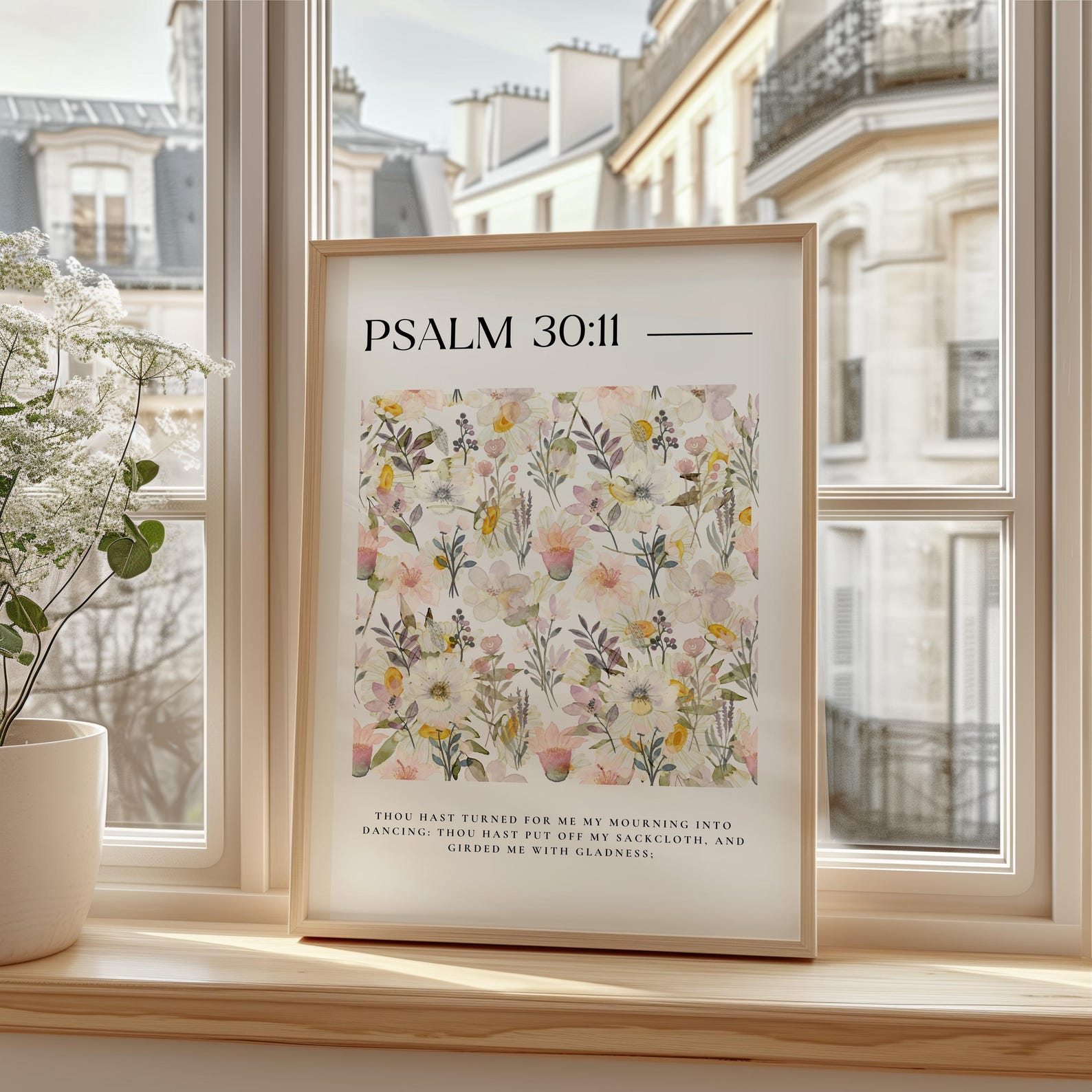 Psalm Scripture Wall Art Bundle Print Christian Poster Print Gallery ...