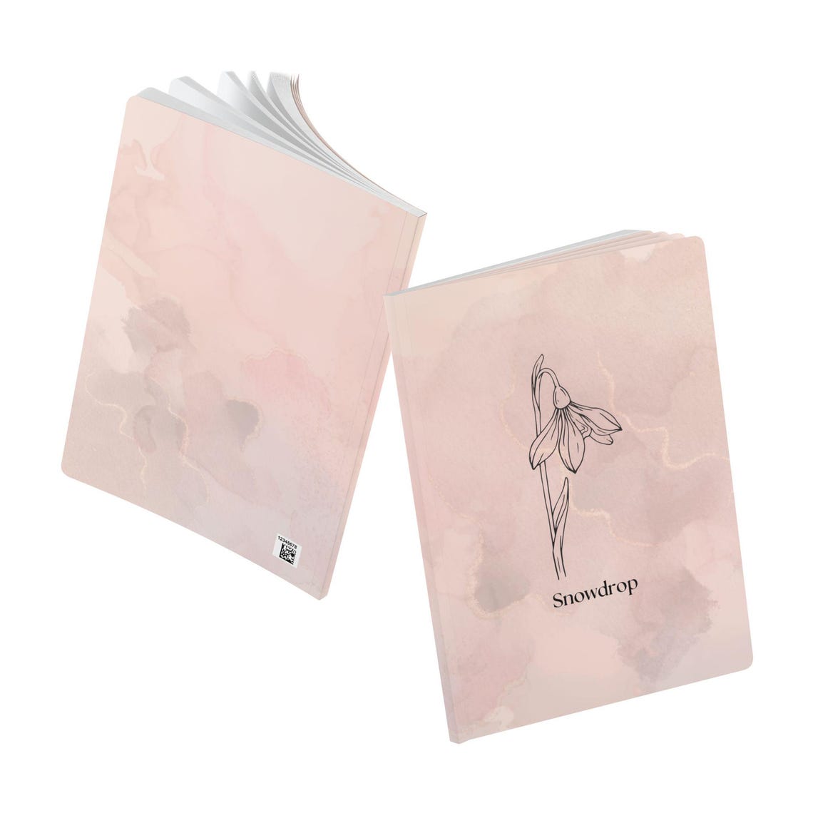 Birthflower, Custom Notebook, Birth Flower, Journal, Custom Notepad ...