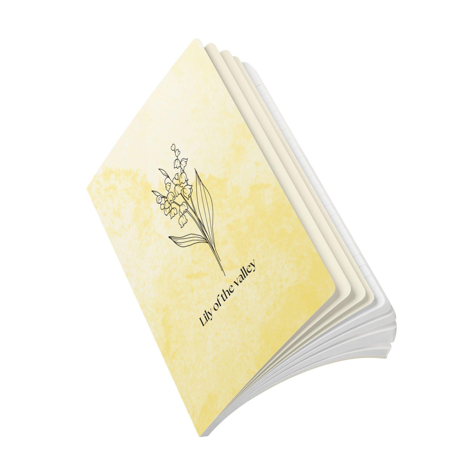 Birthflower, Custom Notebook, Birth Flower, Journal, Custom Notepad ...