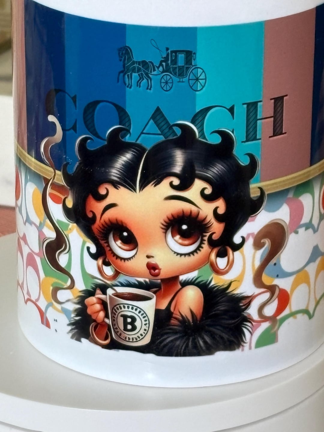 Betty Boop Coffee Mug - Etsy
