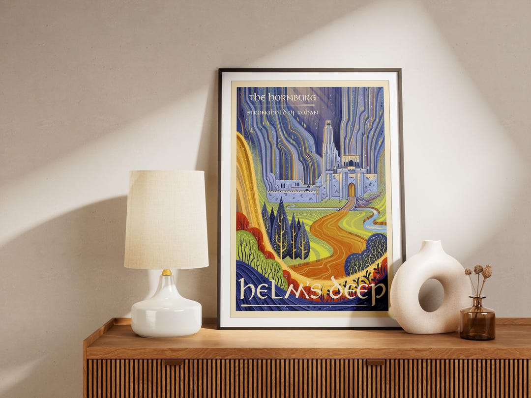 Lord of the Rings Poster Tile Art Room Decoration Lord of the Rings ...