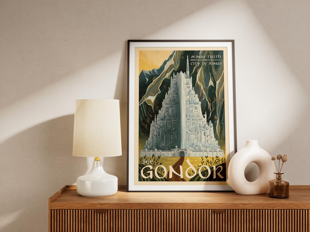 Lord of the Rings Poster Tile Art Room Decoration Lord of the Rings ...