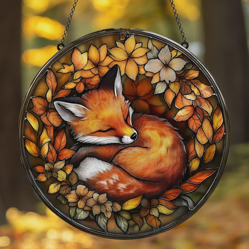 Autumn Fox Hanging - Etsy