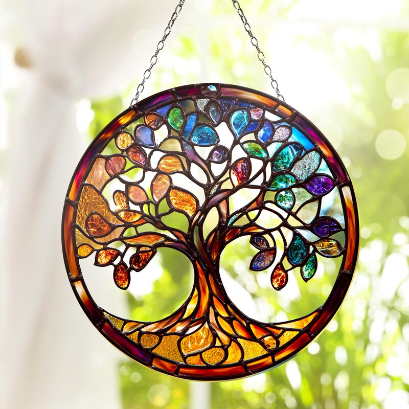 Tree of Life Suncatcher - Etsy