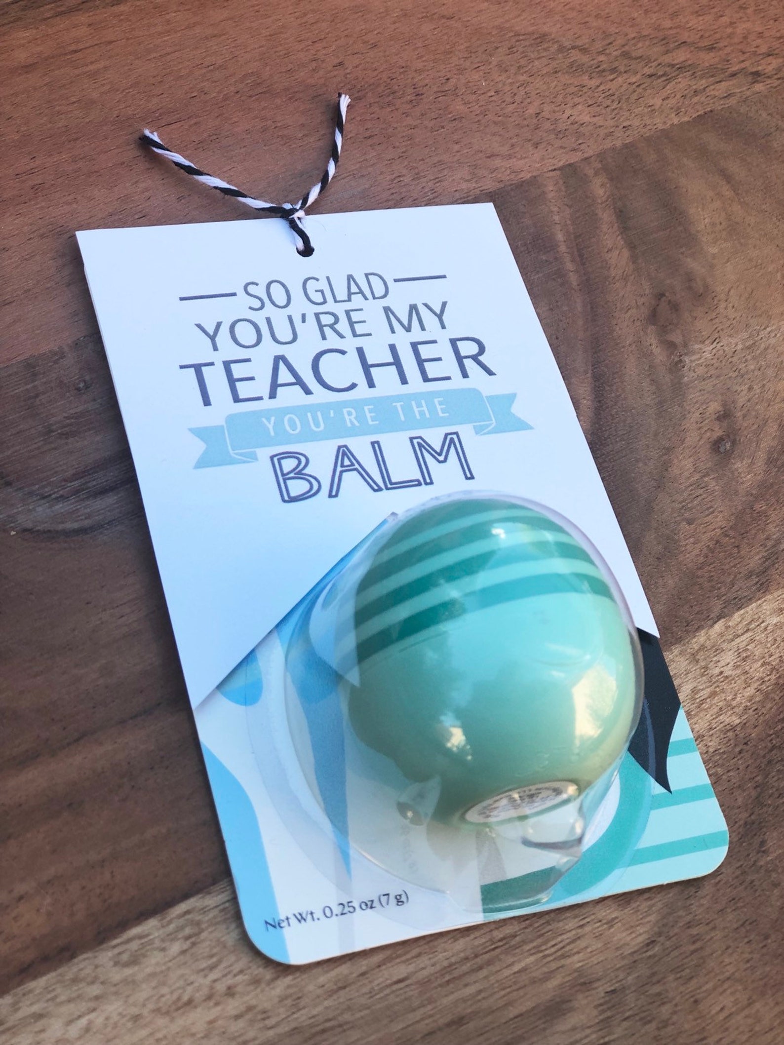 Teacher Appreciation Tags Lip Balm - Etsy