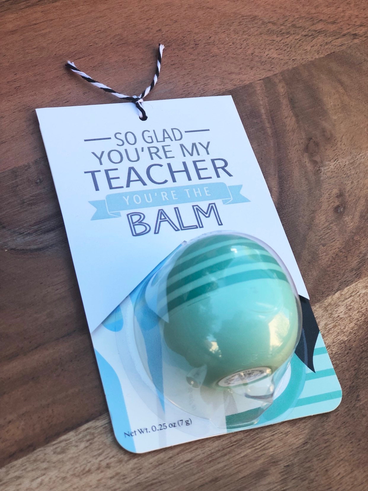 Teacher Appreciation Tags Lip Balm - Etsy