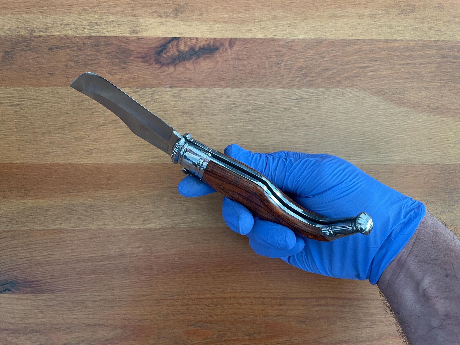 3.5” Spanish Navaja Capaora Pocket Knife Red Stamina Wood - USA Seller ...