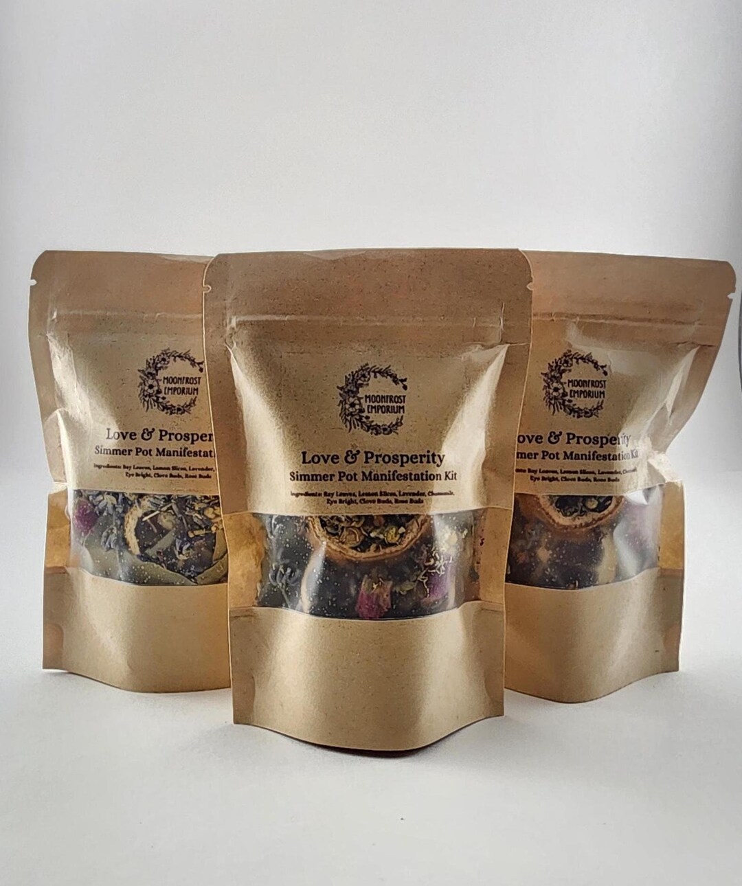 Simmer Pot Potpourri Manifestation Kit Love & Prosperity Home Fragrance ...