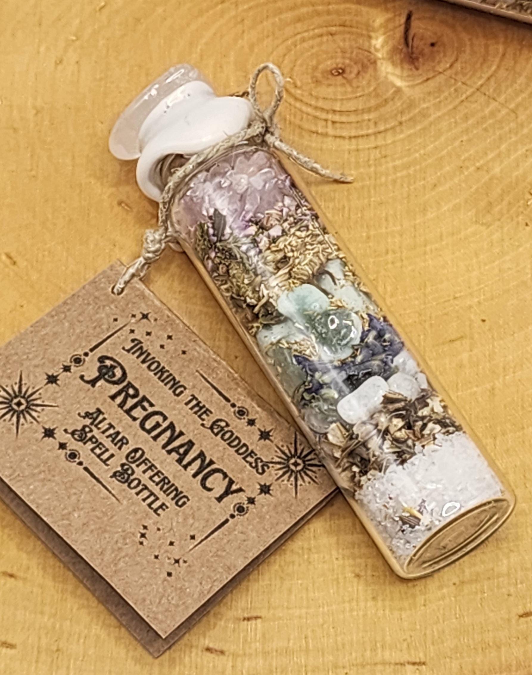 Pregnancy Wellness Altar Offering Spell Bottle Simple Witchery ...