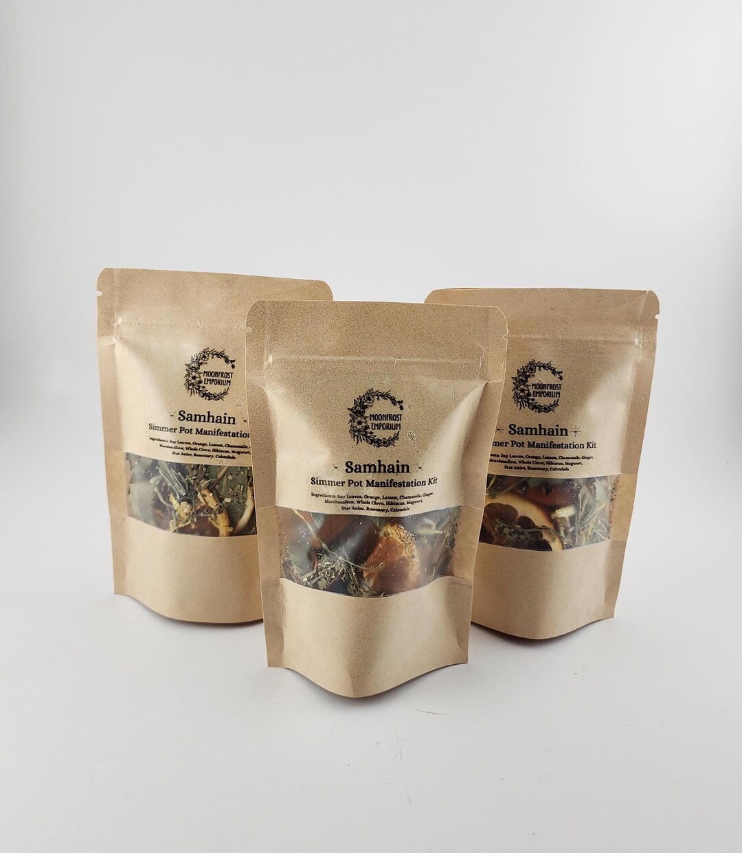 Samhain Simmer Pot Manifestation Spell Kit Stove Top Potpourri Autumn ...