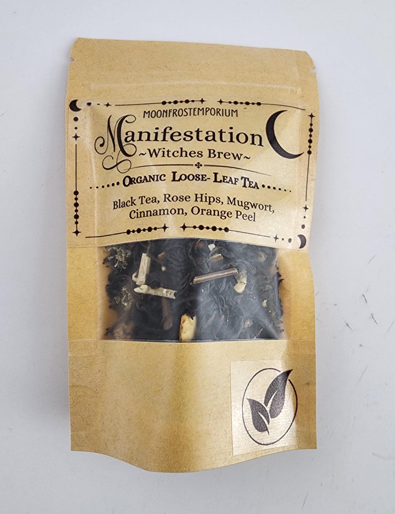 Manifestation Organic Black Tea Witches Ritual Brew Loose Leaf Herbal ...