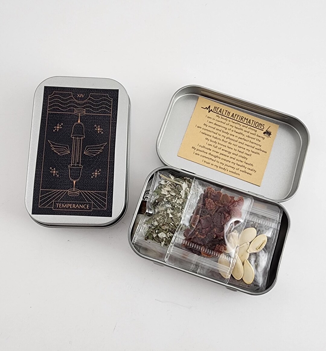 Travel Altar Health & Wellness Portable Mini Witchcraft Tin Witches ...
