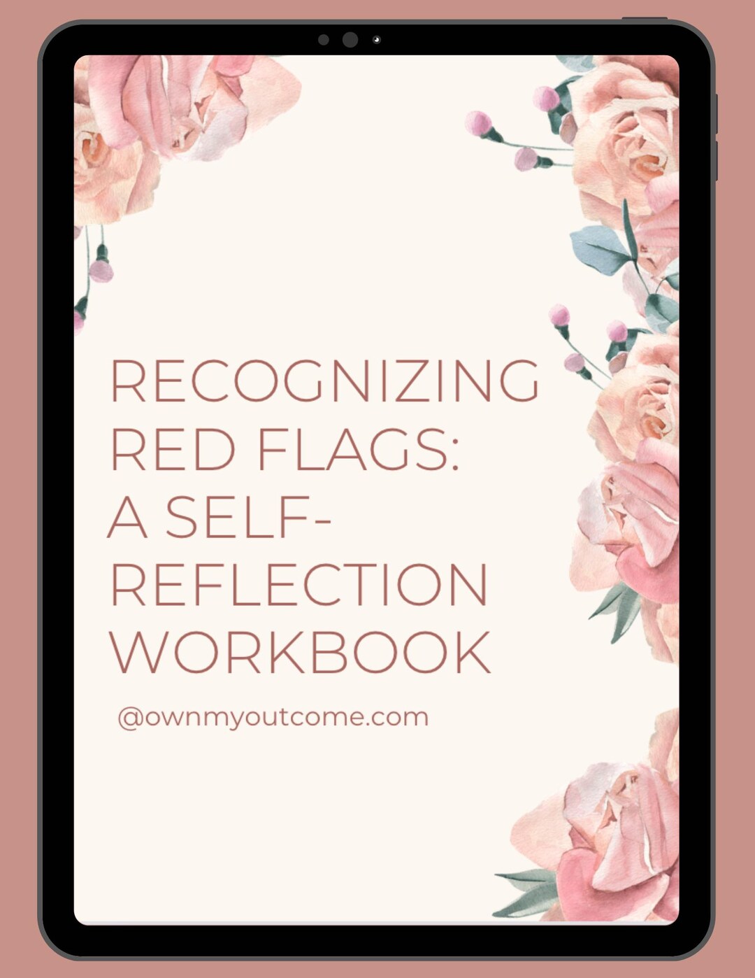 Recognizing Red Flags: A Self-reflection Workbook - Etsy