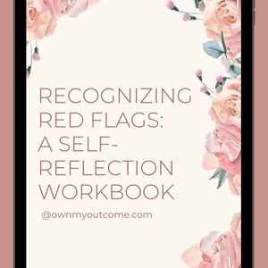 Recognizing Red Flags: A Self-reflection Workbook - Etsy
