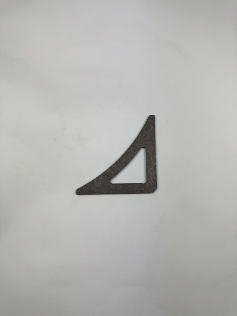 Steel Gusset With Open Center for Welding, Diy, Fabrication, 3 4 5 - Etsy