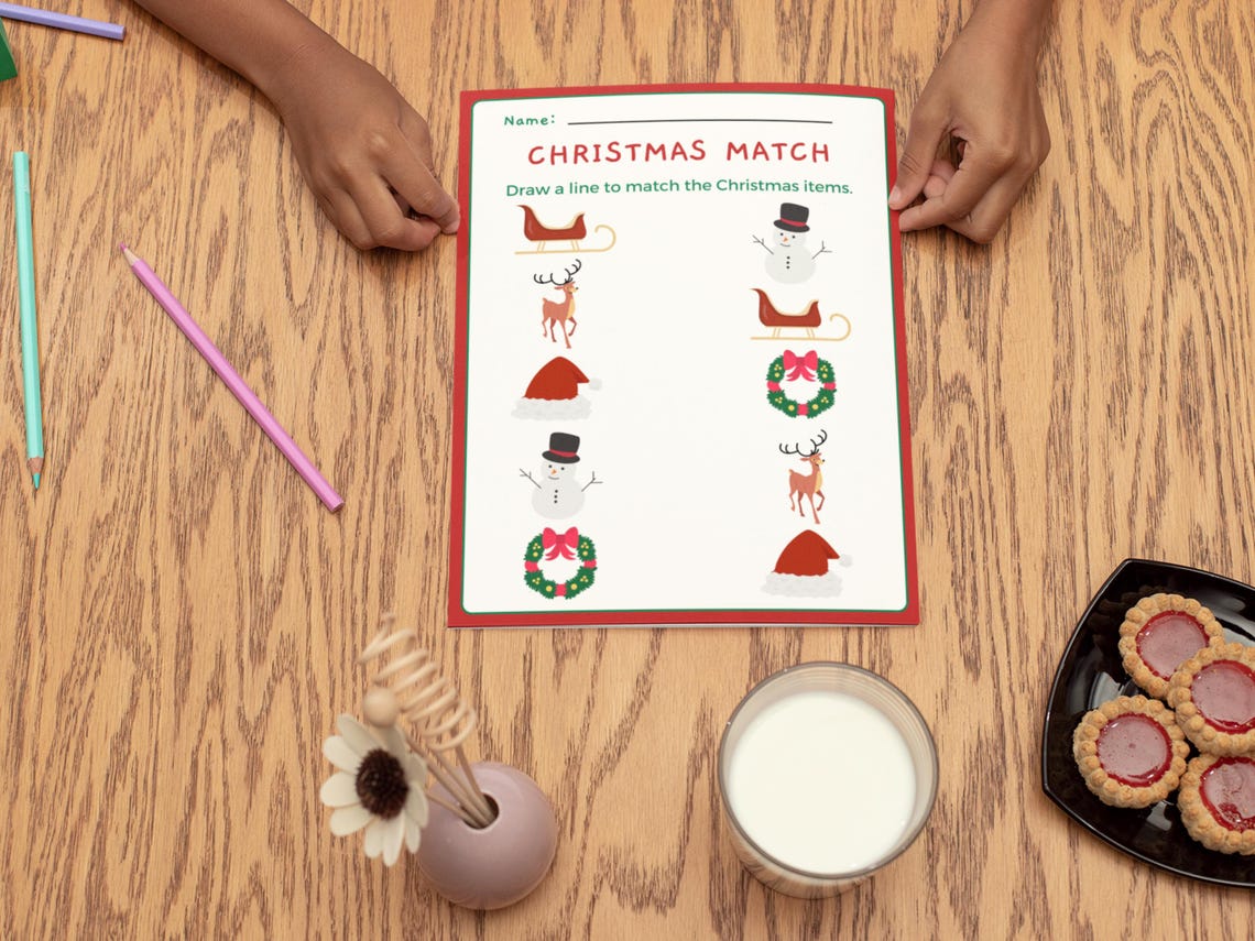 Christmas Party Games for Kids, Christmas Game, Christmas Activity ...