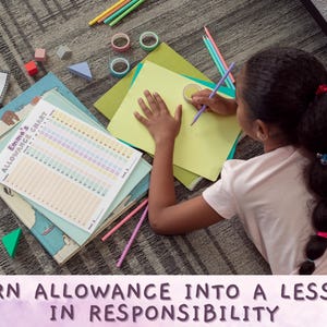 Editable Kids Chore Chart: Allowance Tracker (printable) - Etsy