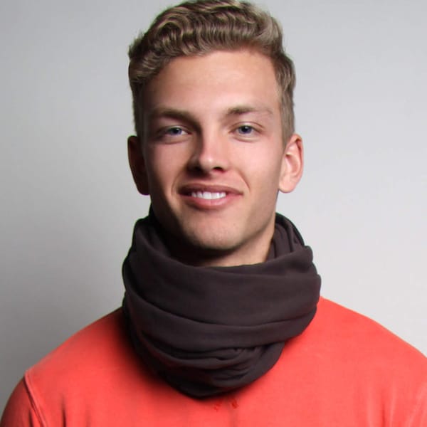 Brown Infinity Scarf - Etsy