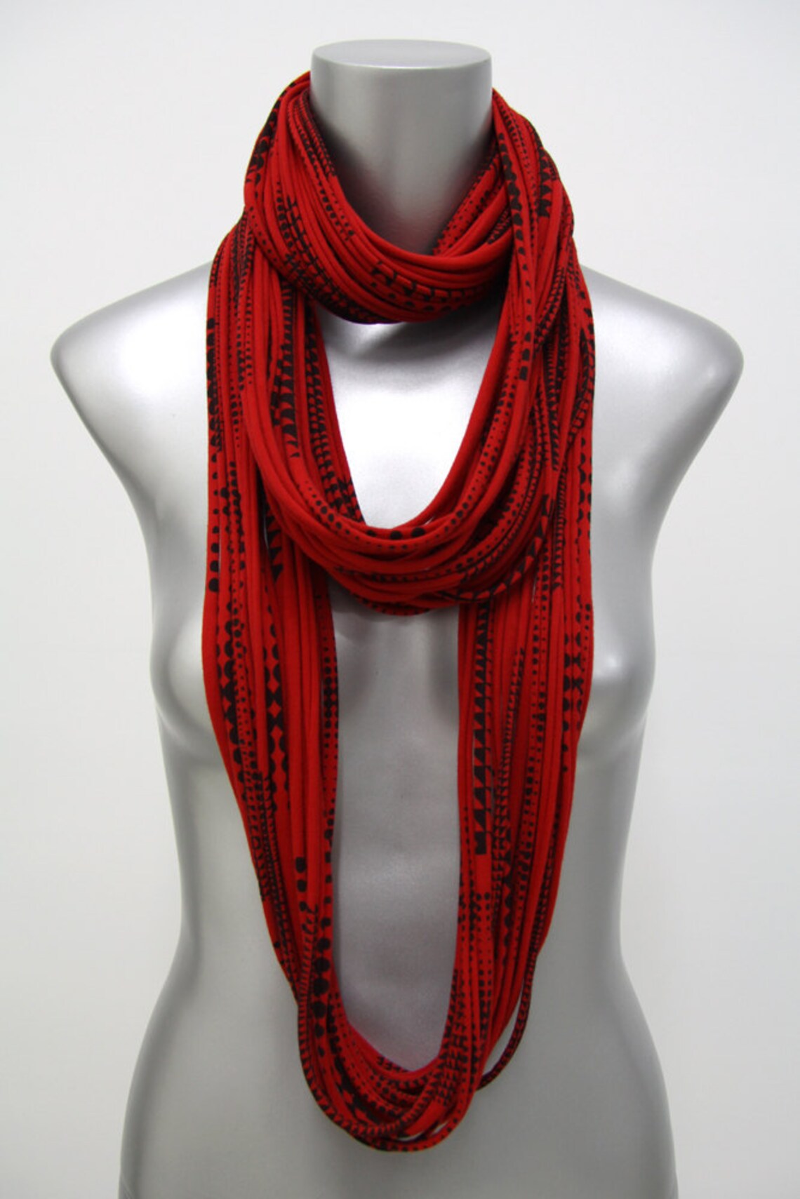 Red Scarf / Mens Scarf / Personalized Gift / Boyfriend Gift | Etsy