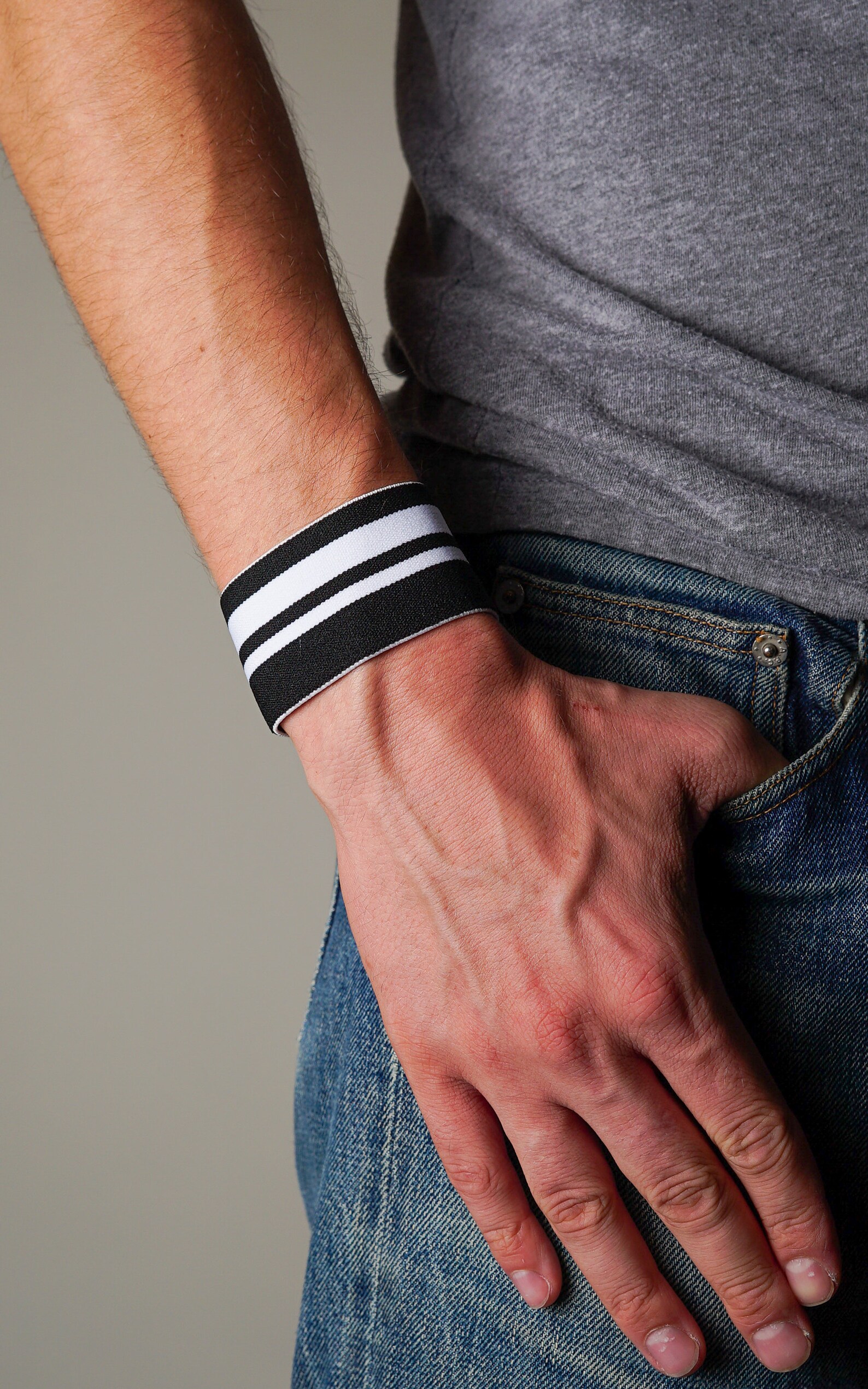 Wristband Retro Fashion Mens Streetwear Hipster 90s Style Yoga - Etsy