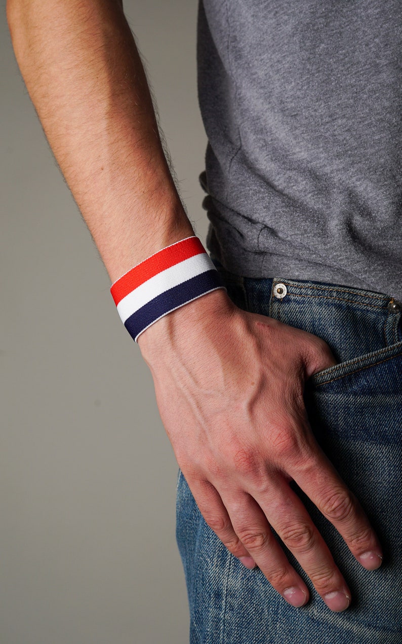 Wristband Hipster Mens Retro Fashion 90s Style Bracelets | Etsy