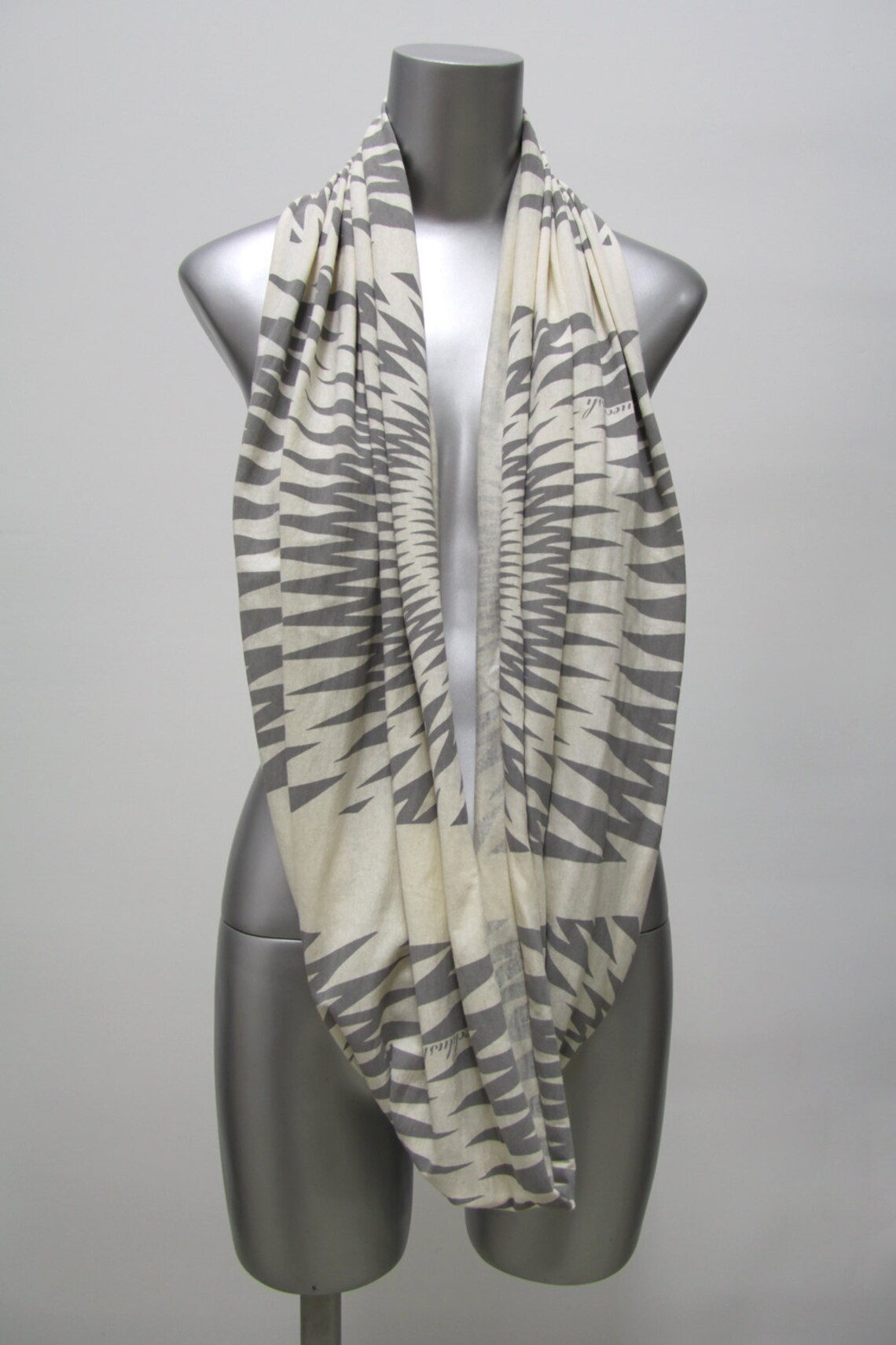 White Scarf Boyfriend Gift Men Girlfriend Gift White Circle - Etsy