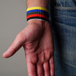 Mens Wristband Retro Fashion 90s Style Hipster Bracelets Festival ...
