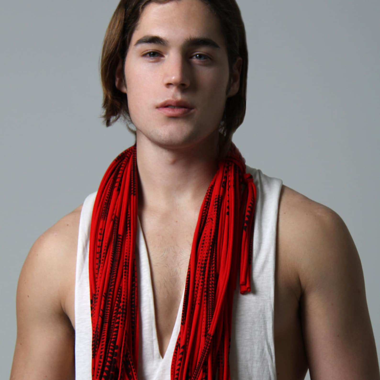 Red Scarf / Mens Scarf / Personalized Gift / Boyfriend Gift | Etsy