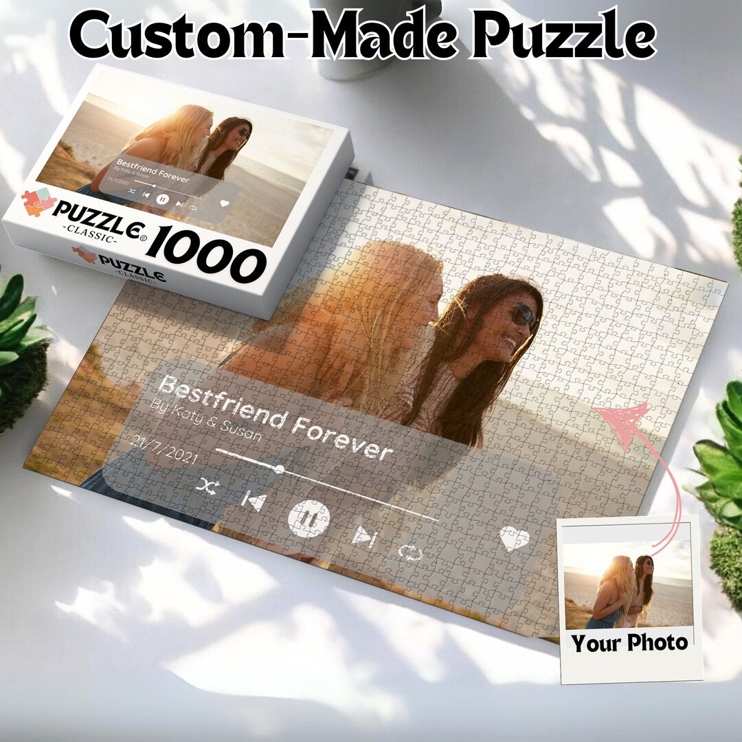 Custom Song Album Art Puzzle 1000 Pieces Photo Puzzle, Perfect Best ...