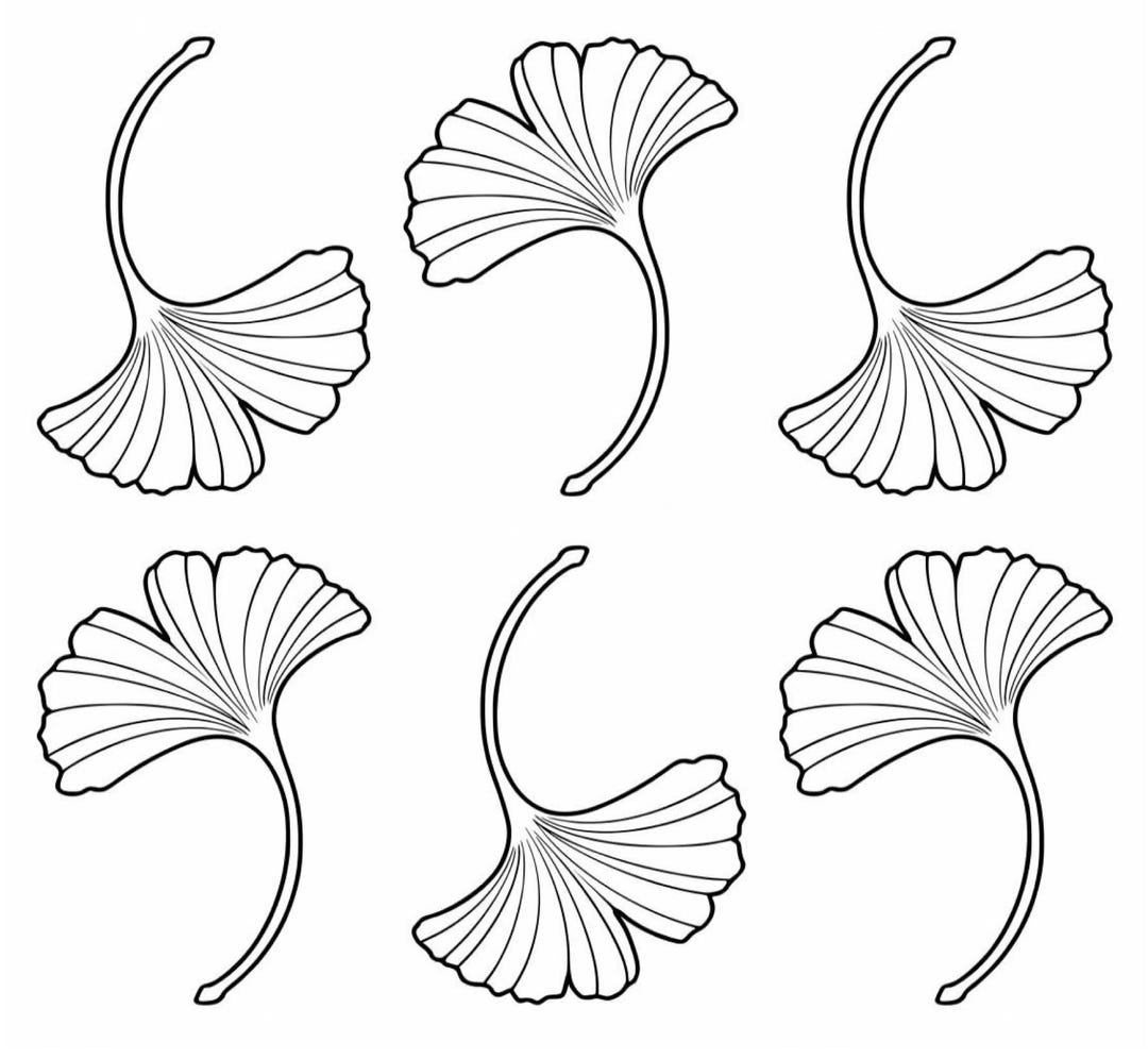 Thermofax Screen - Gingko - Easy Screen Printing for Fabric, Paper ...