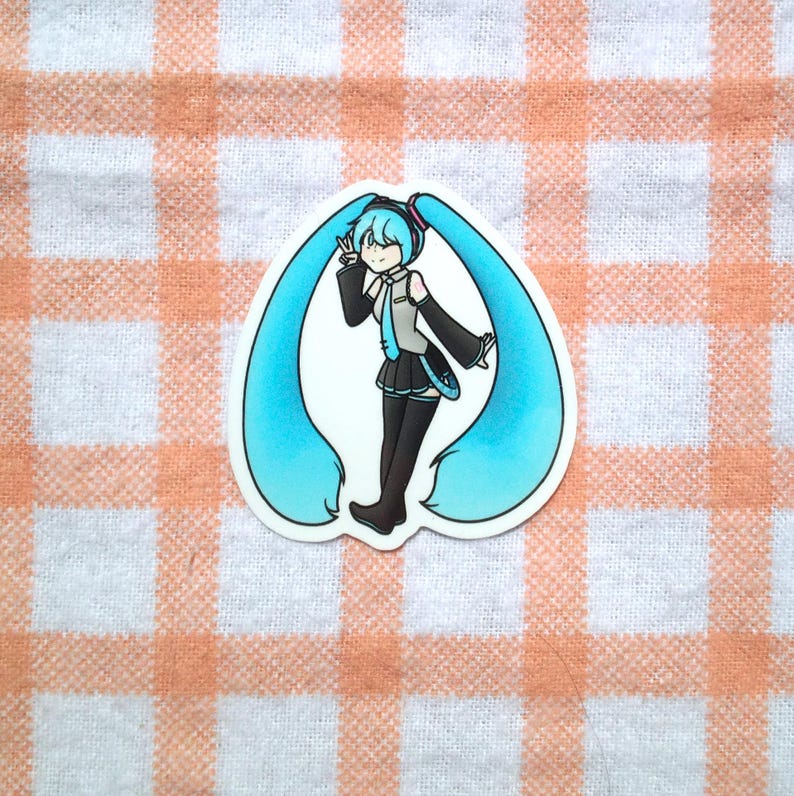 Hatsune Miku Stickers | Anime, Vocaloid - Etsy