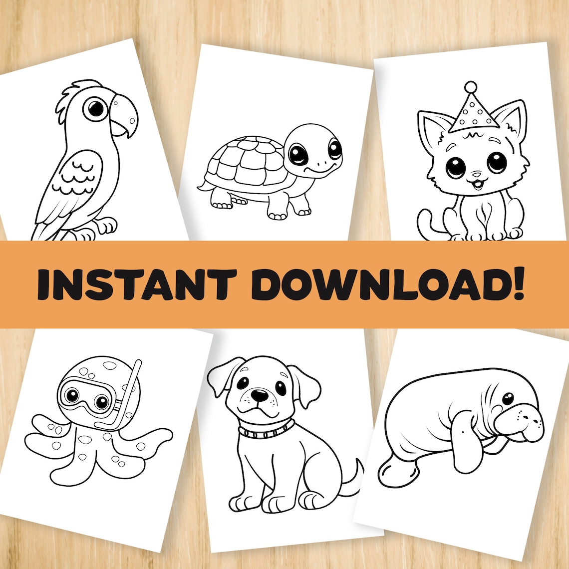 Printable Animal Coloring Pages for Kids | Animals Coloring Sheets ...