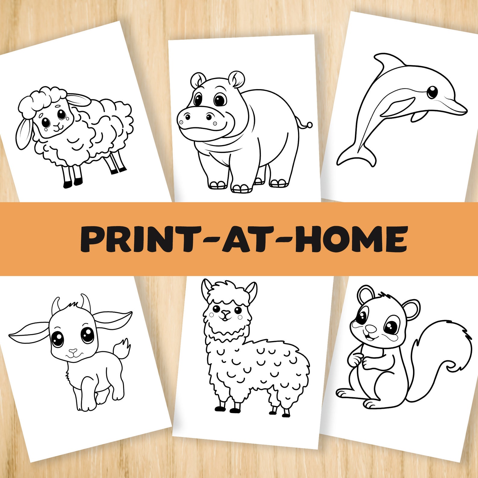 Printable Animal Coloring Pages for Kids | Animals Coloring Sheets ...