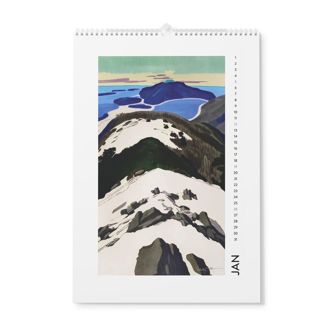 2025 AMERICAN LANDSCAPE 1st Edition Wall Art Calendar | Home Decor ...
