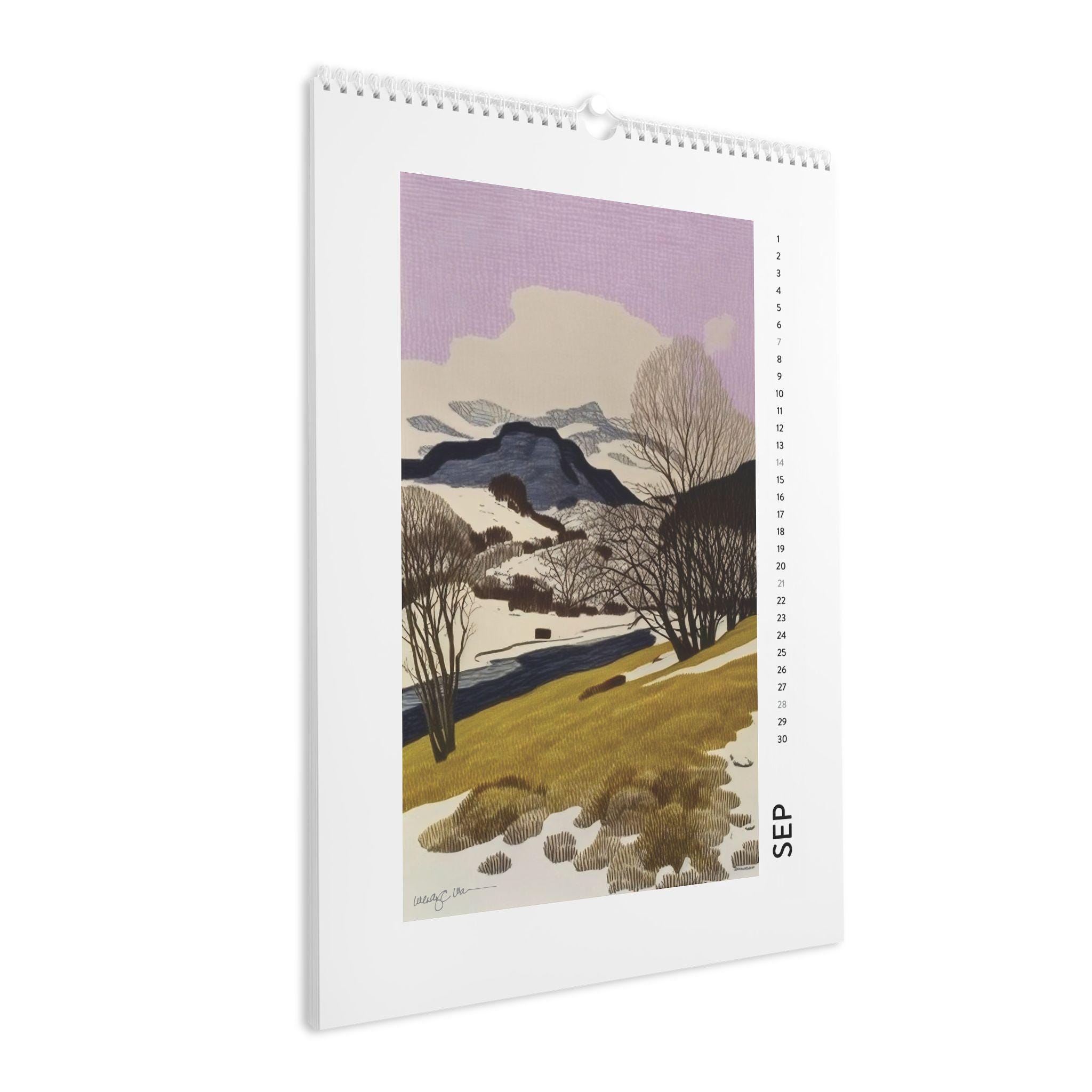 2025 AMERICAN LANDSCAPE 1st Edition Wall Art Calendar | Home Decor ...