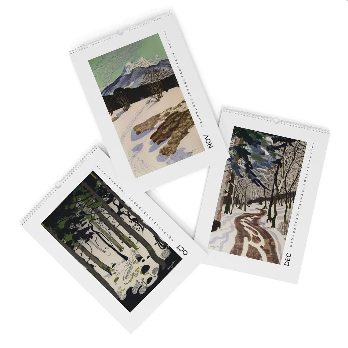 2025 AMERICAN LANDSCAPE 1st Edition Wall Art Calendar | Home Decor ...