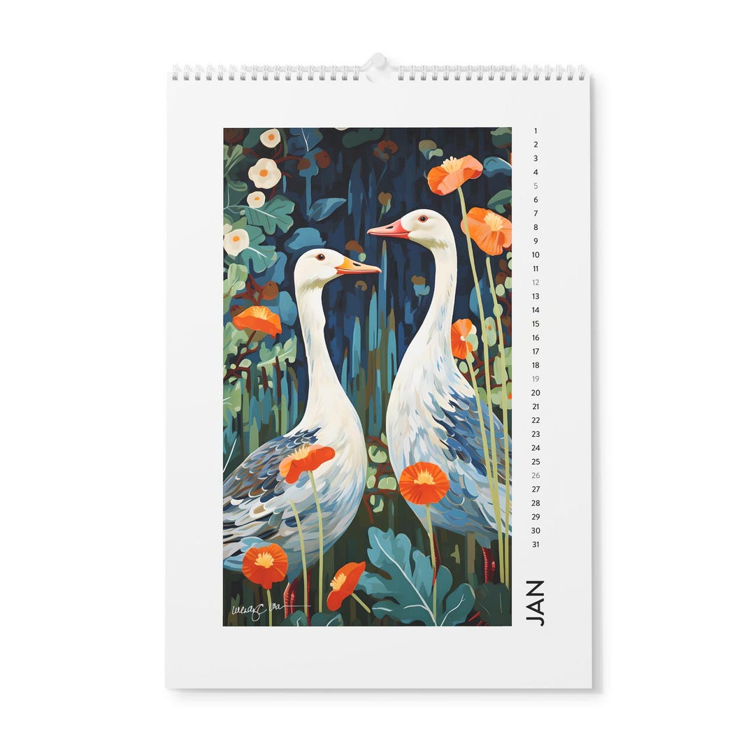 2025 FARM FRIENDS Wall Art Calendar - 1st Edition | Extra Large ...