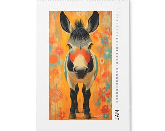 2025 FARM FRIENDS Wall Art Calendar - 1st Edition | Extra Large ...
