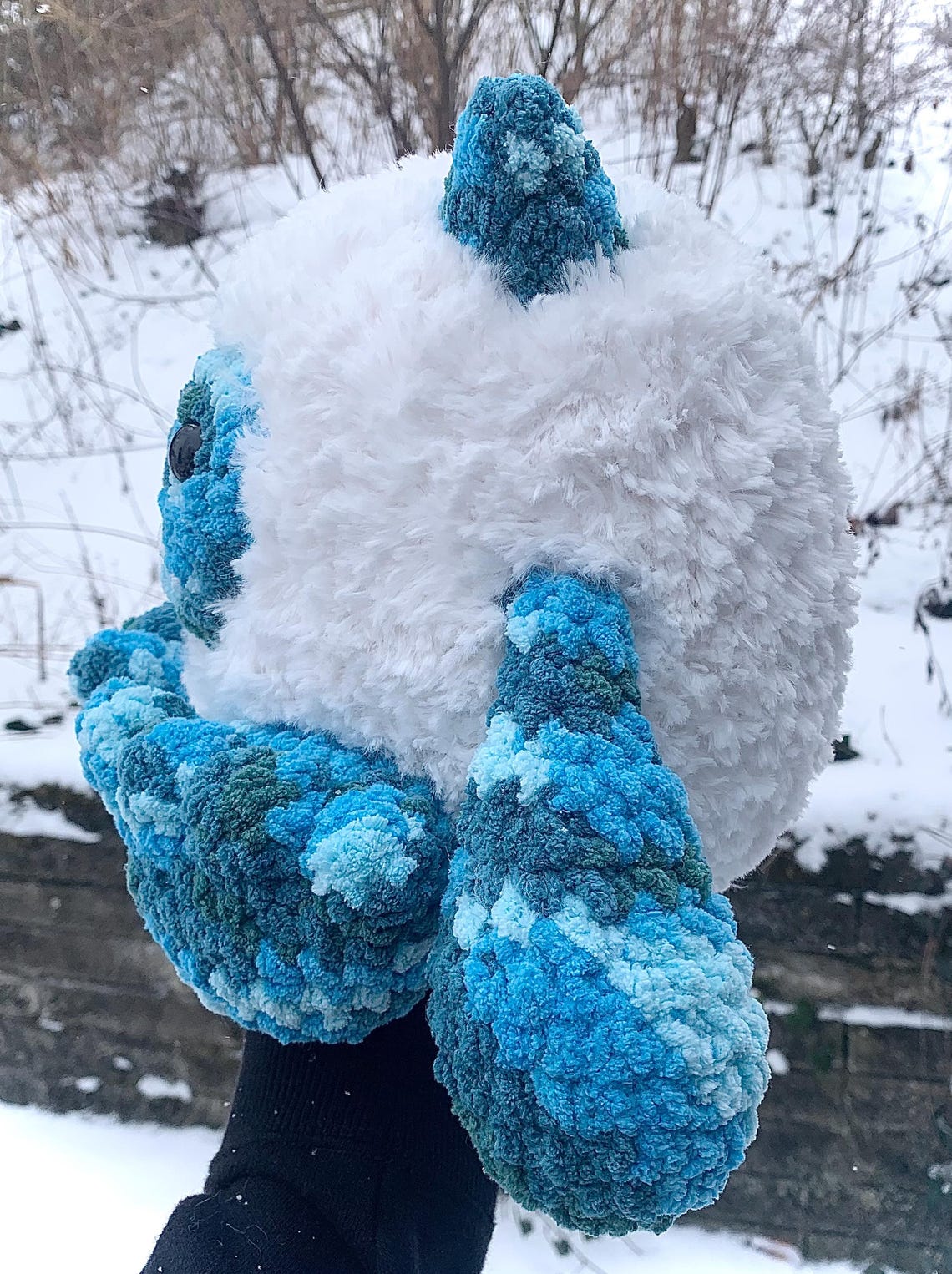 Fuzzy Yeti Crochet Pattern - Etsy