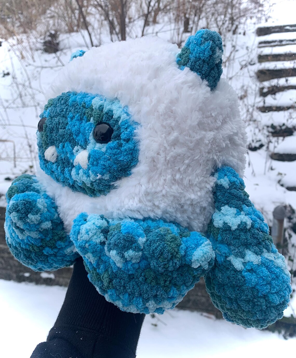 Fuzzy Yeti Crochet Pattern - Etsy