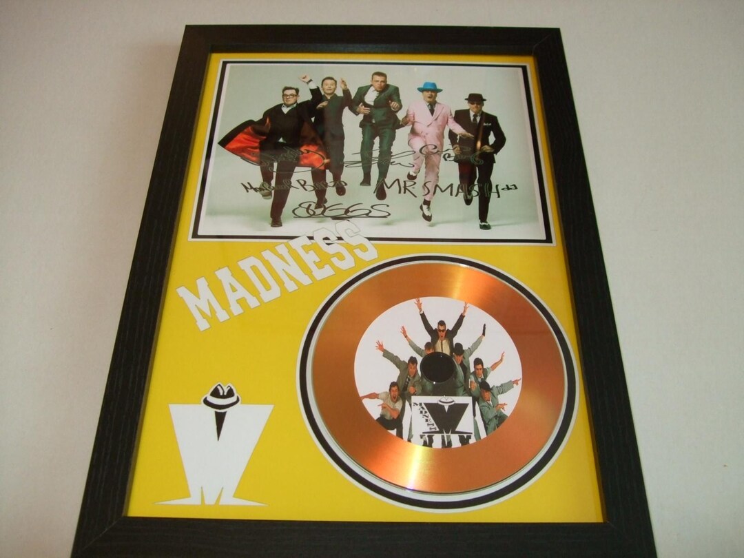 Madness Signed Photo Mount - Etsy