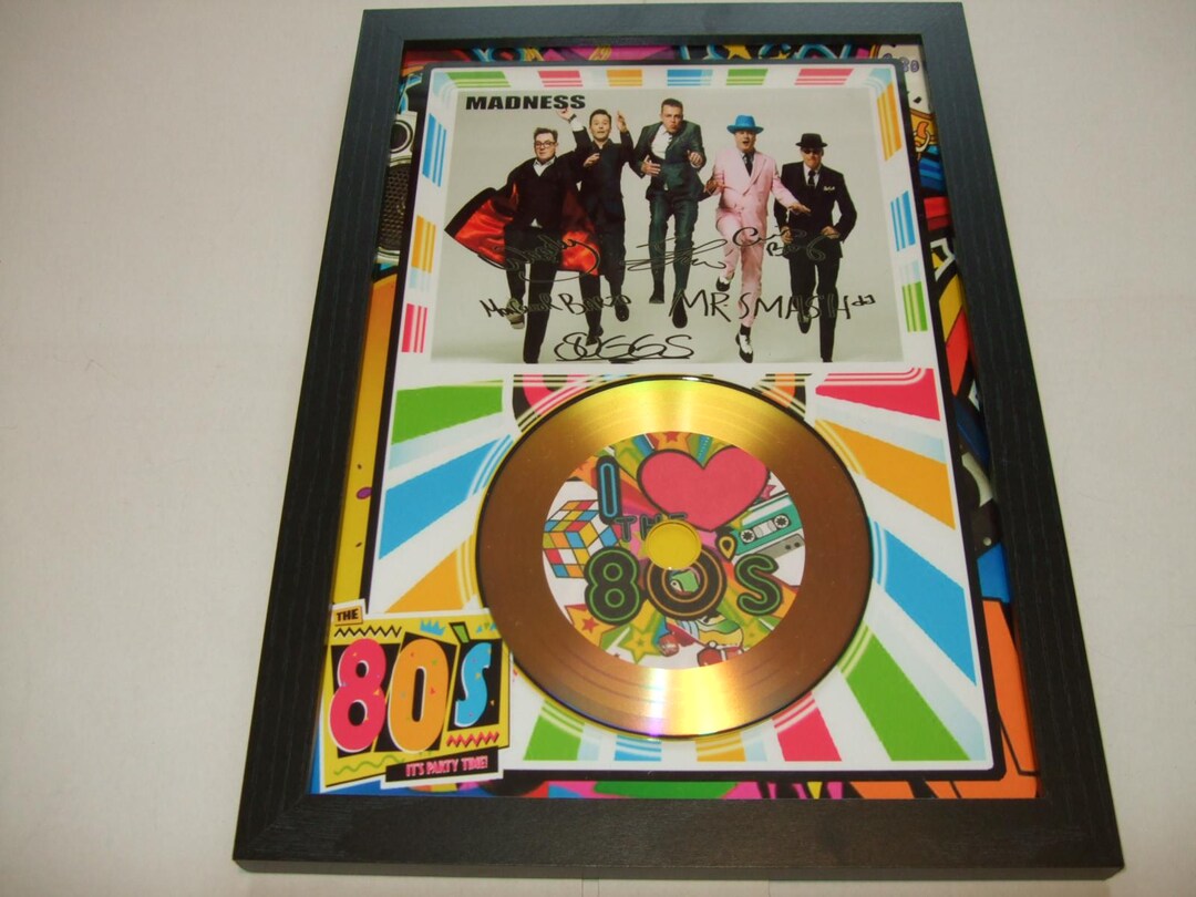 Madness Signed Photo Mount - Etsy