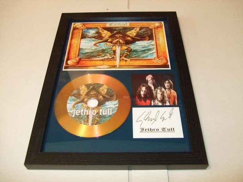 Jethro Tull Signed Photo Mount - Etsy