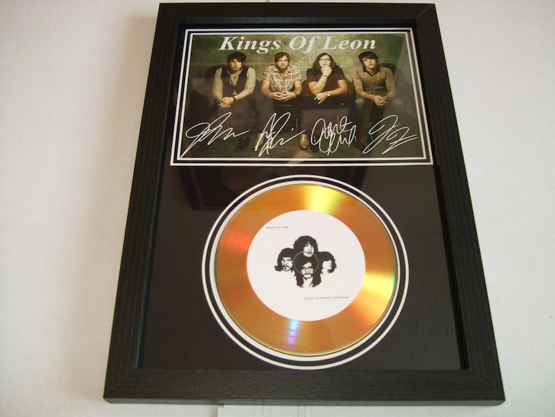 Kings of Leon Signed Photo Mount - Etsy