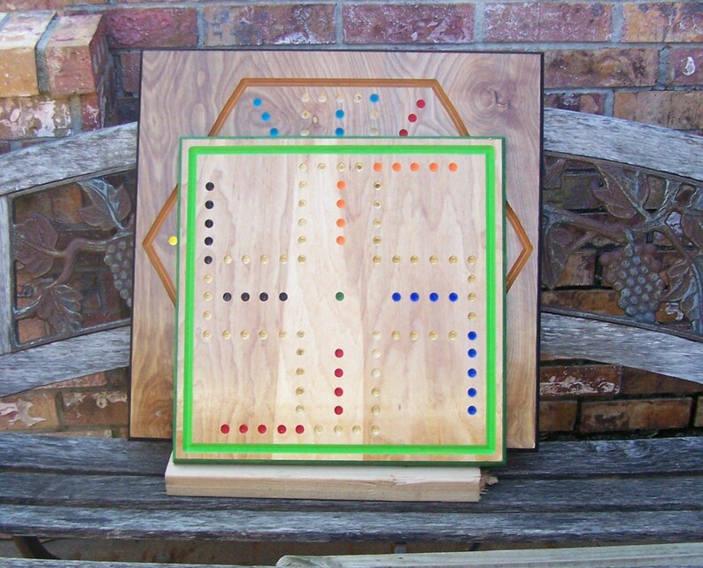 Wow Large 4 player classic aggravation board game w marbles | Etsy