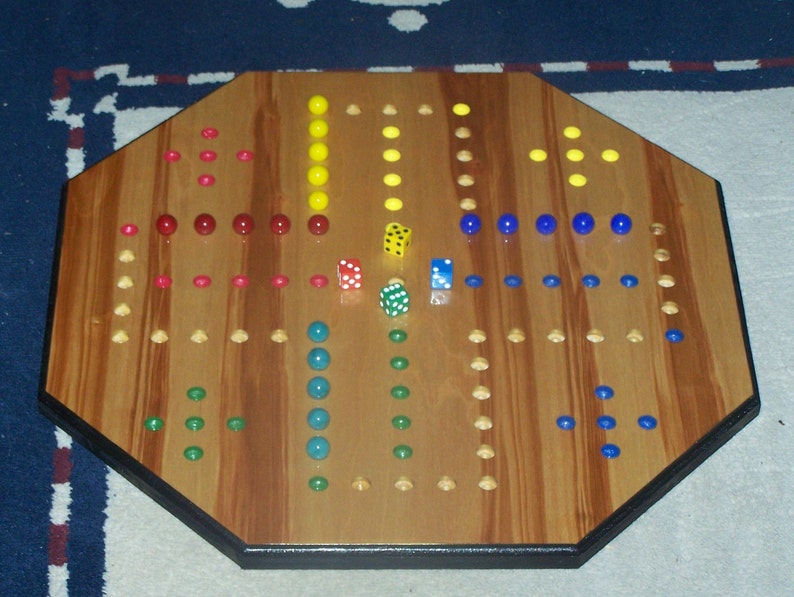 Aggravation game 4 player 5 marbles in play | Etsy